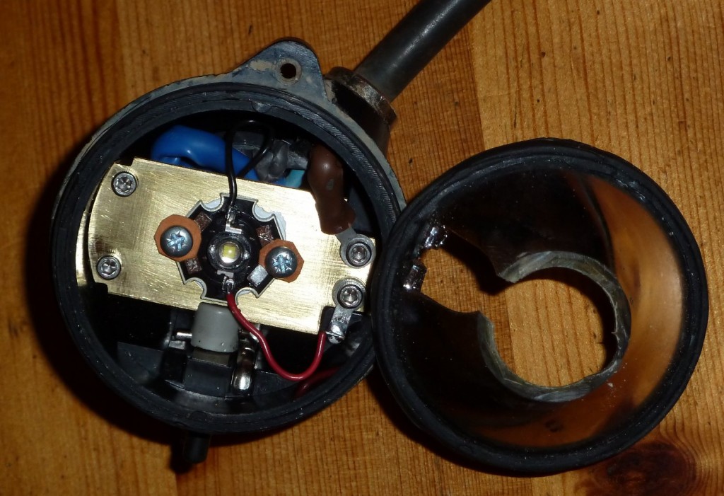 LED Caving Lamp – Adapting an “Oldham” Caplamp – Adam @ Hilltop Cottage